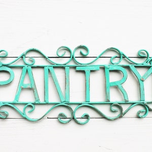 Kitchen Decor, Pantry Sign, French Style, Kitchen Sign, Farmhouse Red ...