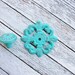 Kitchen Fixture Cabinet Pulls-cast Iron Knobs-in Summer Turquoise ...