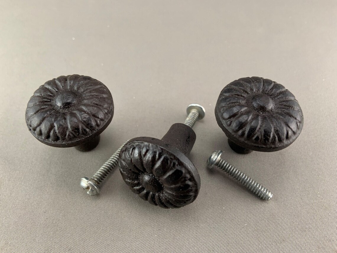 Rustic Cabinet Drawer Knobs Distressed-petite Drawer - Etsy