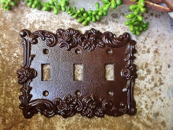 Decorative Triple Light Switch Covers
