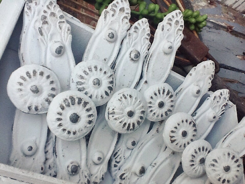 Distressed Rustic Brown Cabinet Hardware Knobs - Etsy