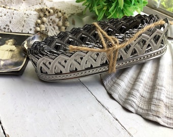 Metal Ribbon Trim Rustic Filigree Strip, Crowns, Shelves Shelf Banning ...