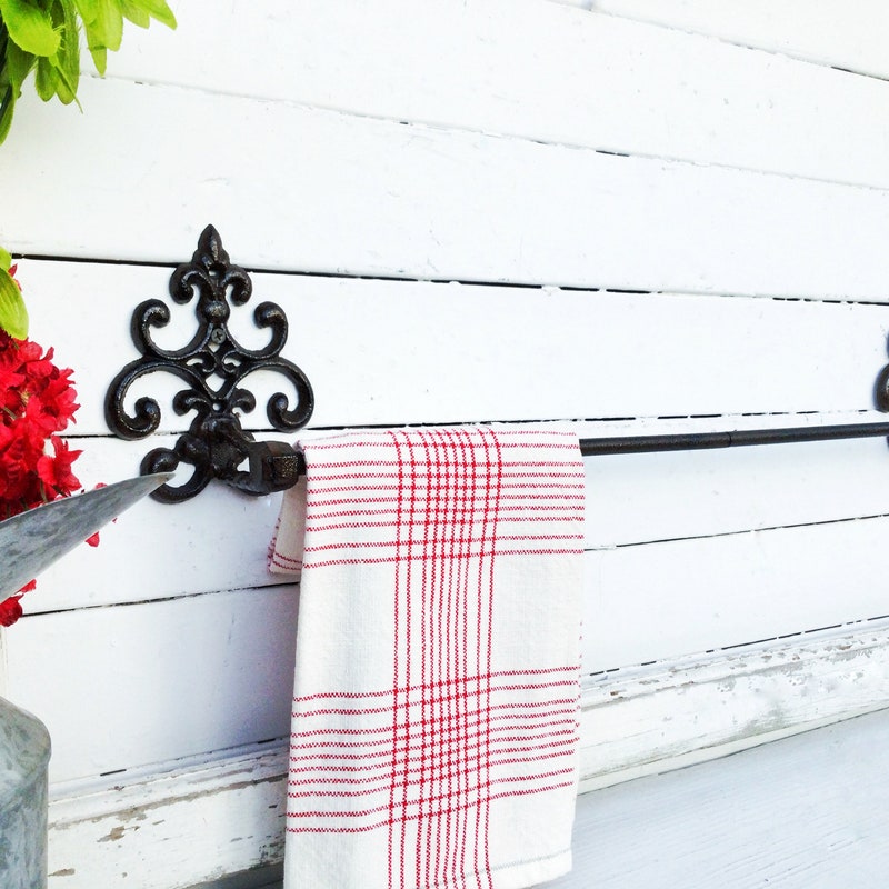 Rustic Towel Bar - Etsy