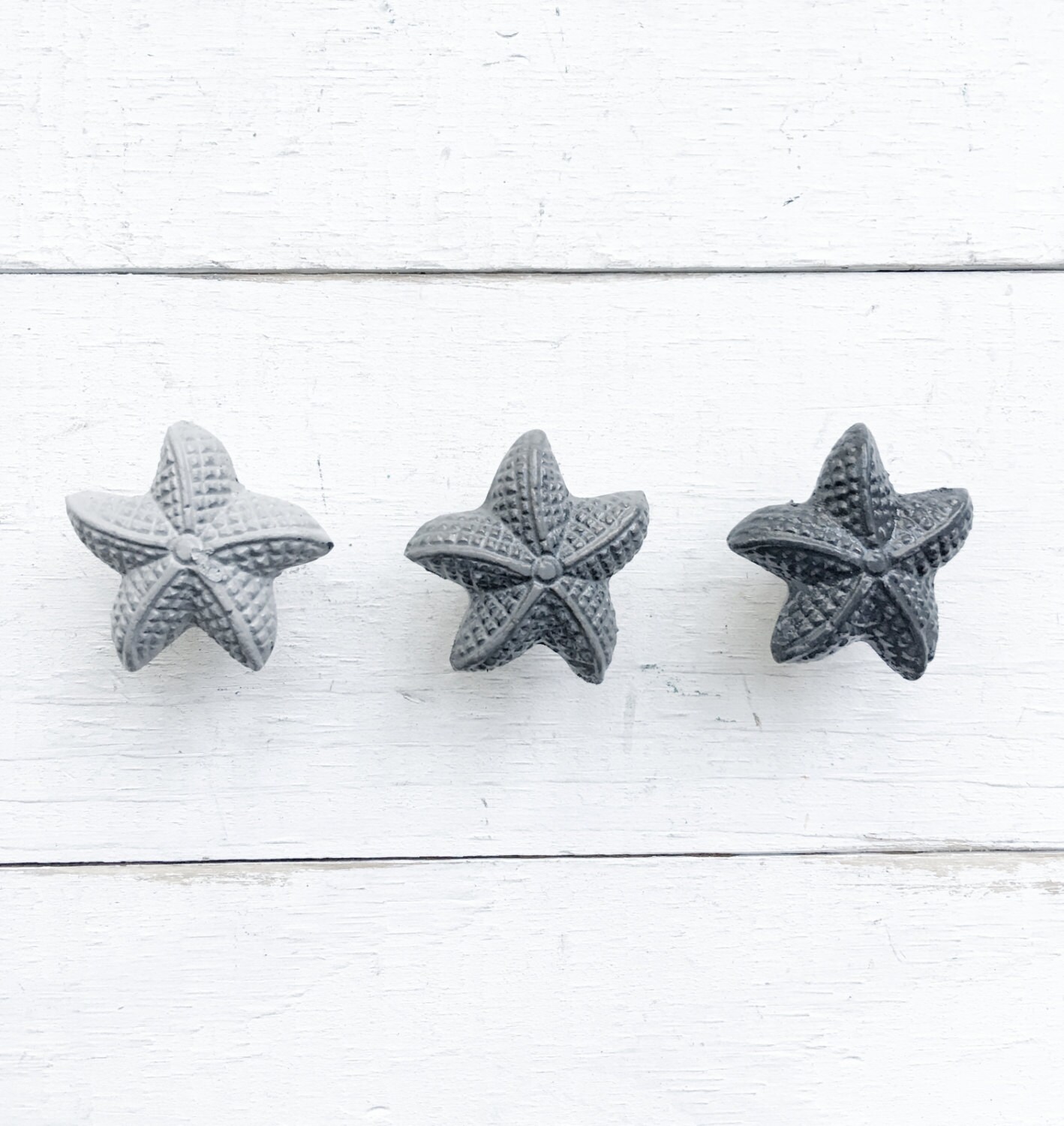 Nautical Beach Decor dresser Pull-cabinet Pulls-gray Starfish - Etsy
