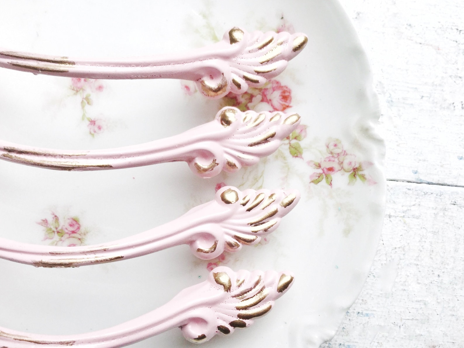 French Country Decor Blushing Pink Hardware French Country - Etsy