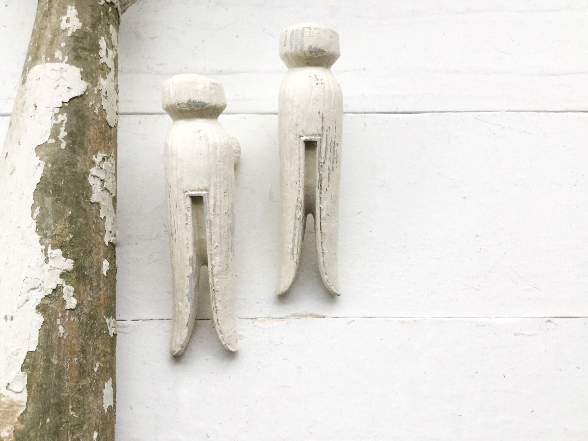 Vintage Laundry Clothes Pin Pulls Shabby Kitchen Knobs - Etsy