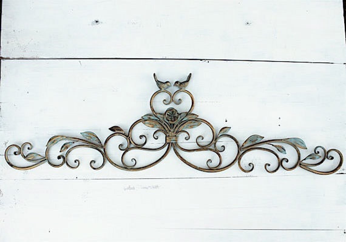 Bird Wall Art Gold Metal Wall Art Gold Decor Bird Home - Etsy