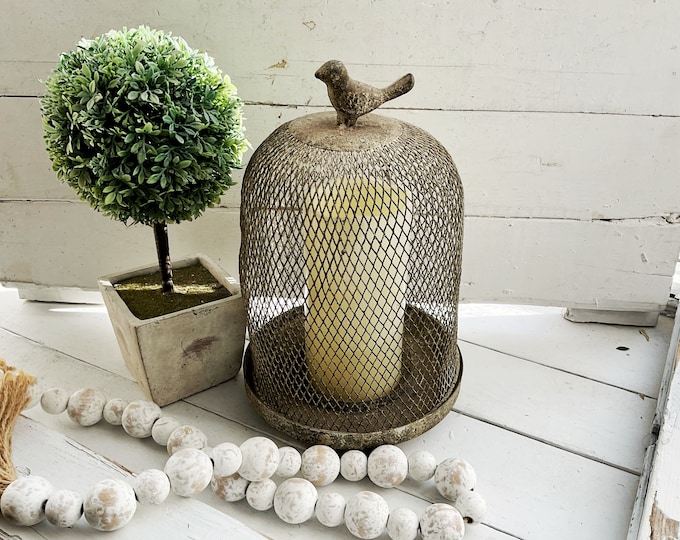 Wedding Bird Cage , Metal Table Centerpiece , French Birdcage , Rustic ...