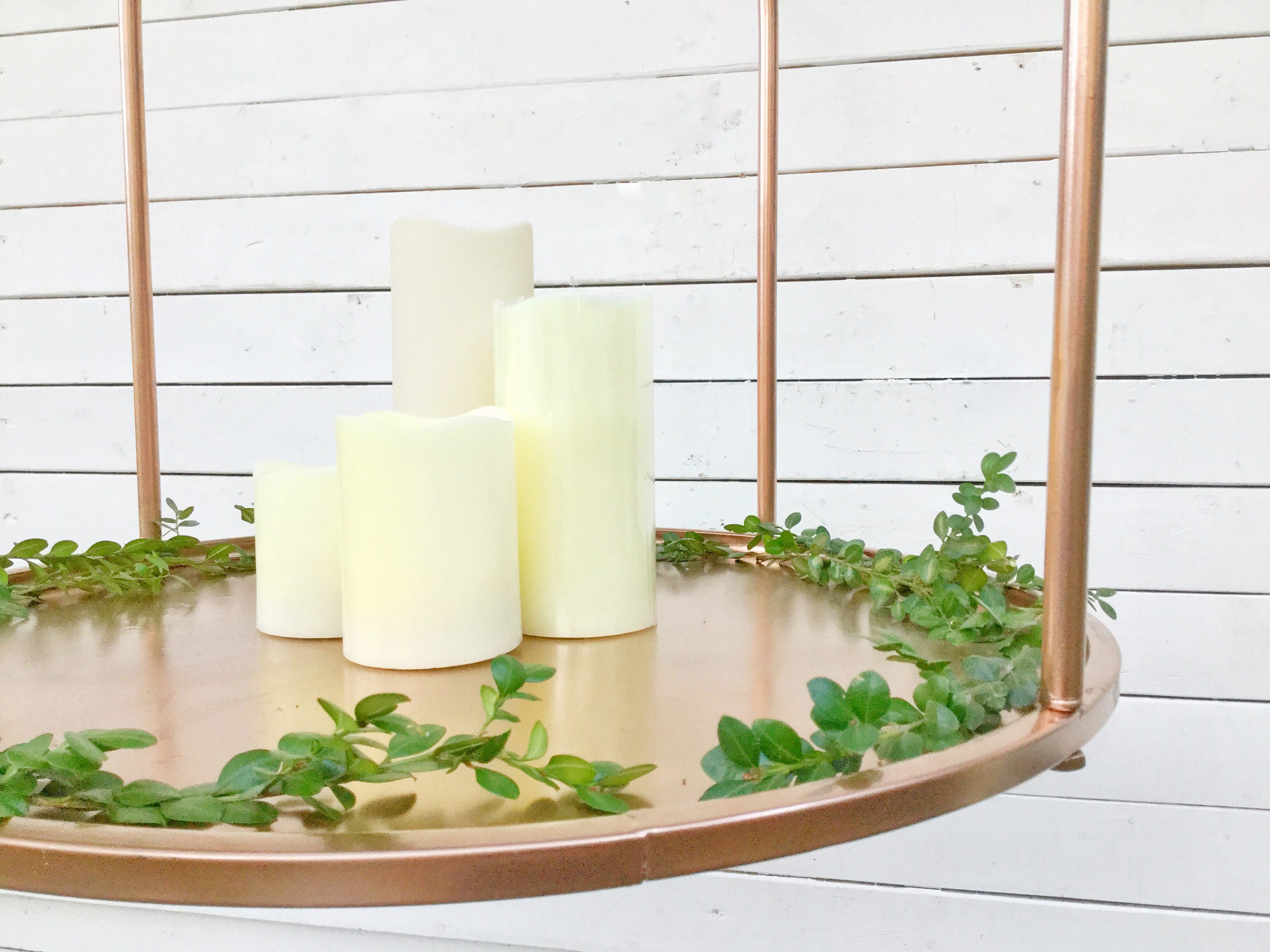 Decoración de oro rosa decoración del hogar del oro rosa | Etsy