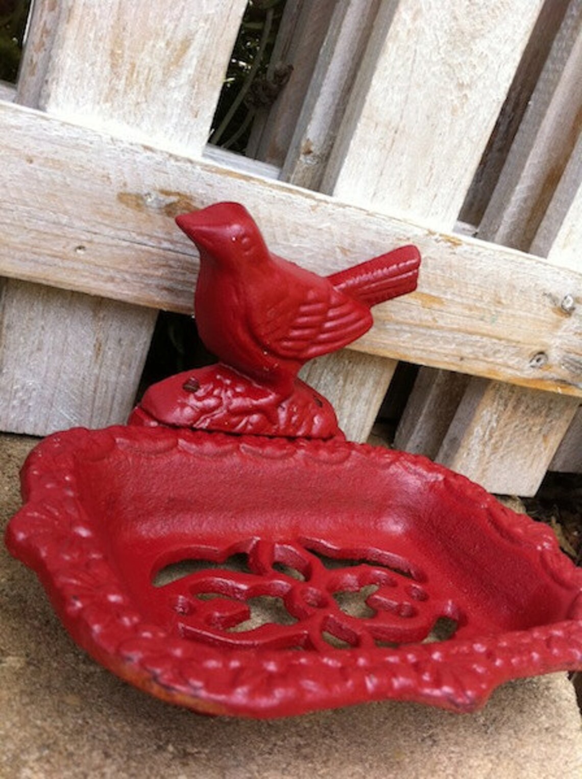 Soap Holder Cast Iron in Rustic Farmhouse Country Red Bold - Etsy