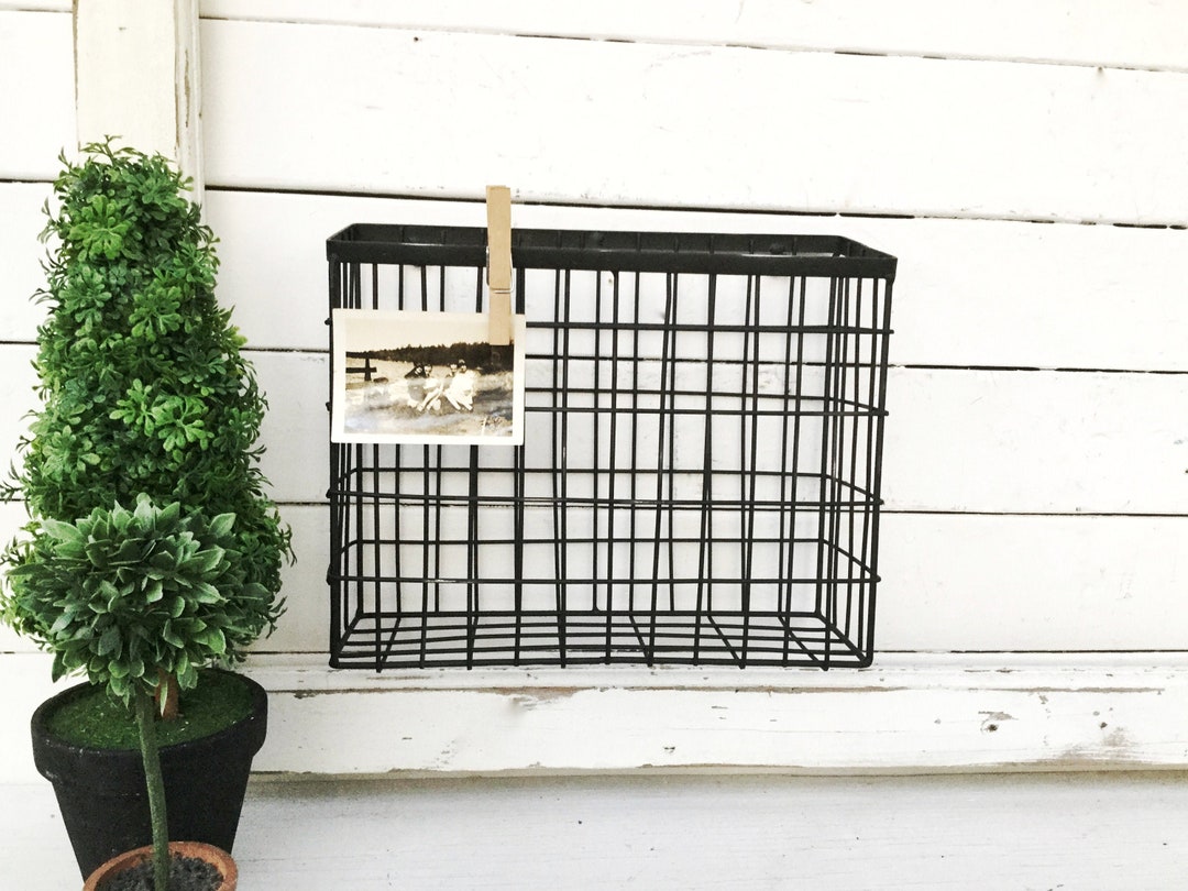 Wall Magazine Rack , Wire Hanging File Holder , New Office Organization ...