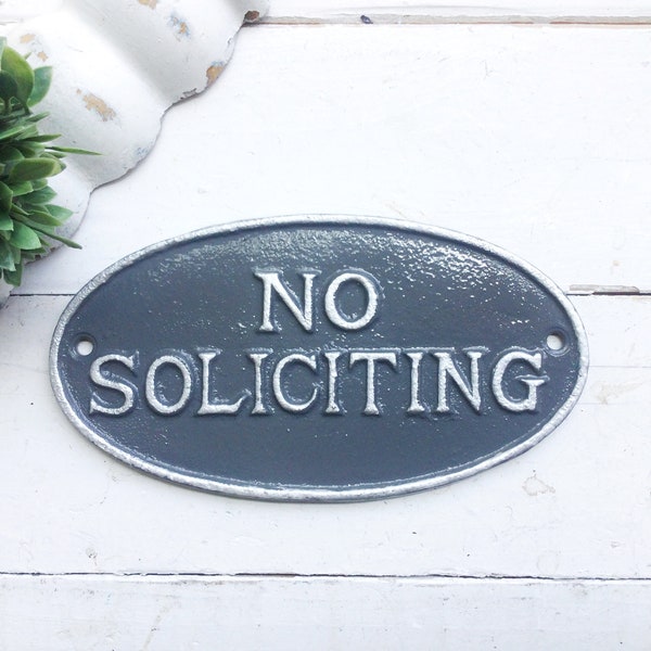 Vintage Cast Iron Sign - Etsy