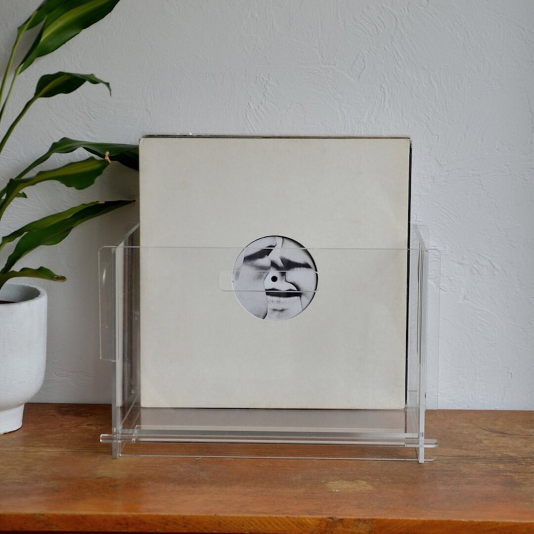 Vinyl Storage Box Display, Record Organizer, Plexiglass Vinyl Box ...