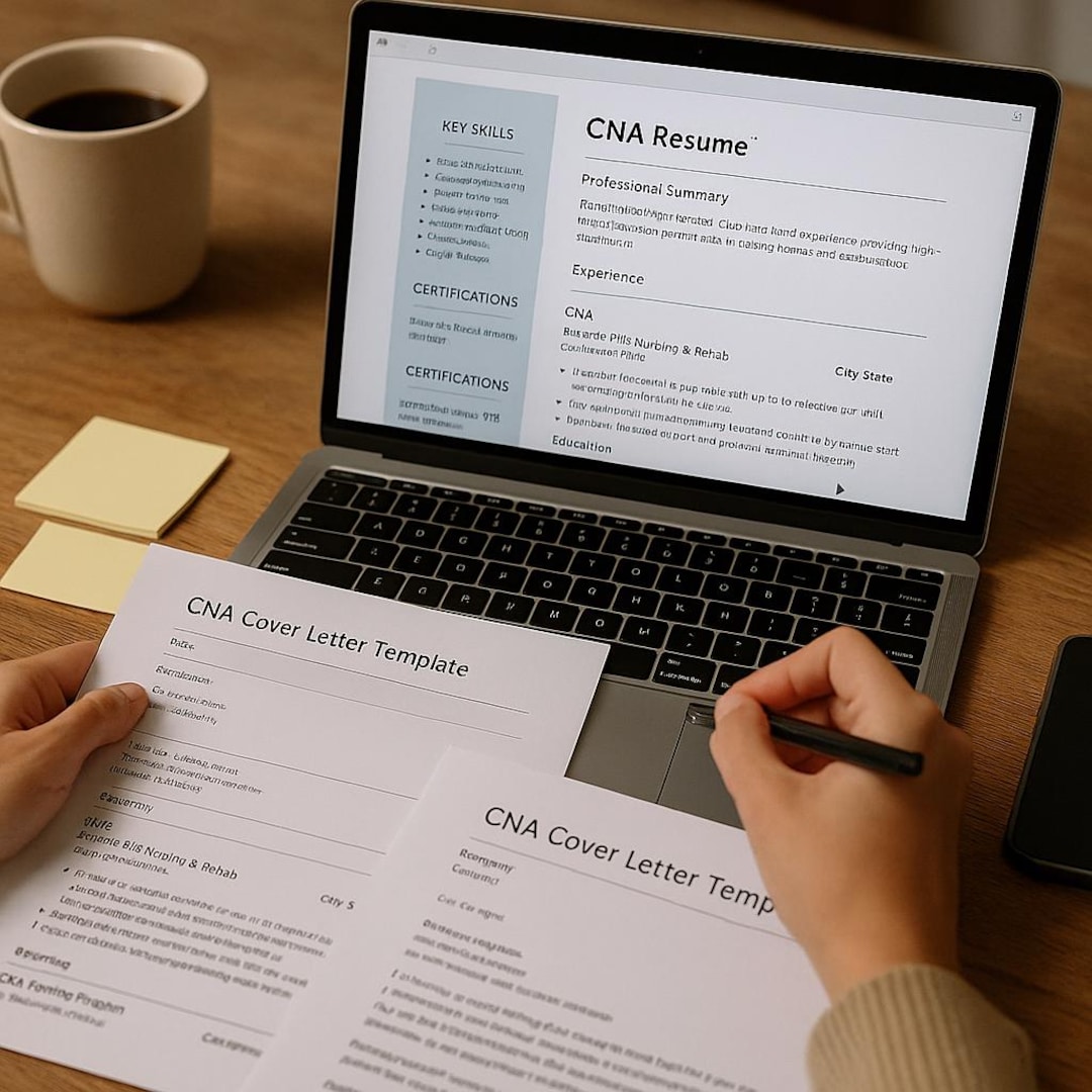 CNA Resume + Cover Letter | Certified Nursing Assistant | Ats-friendly ...