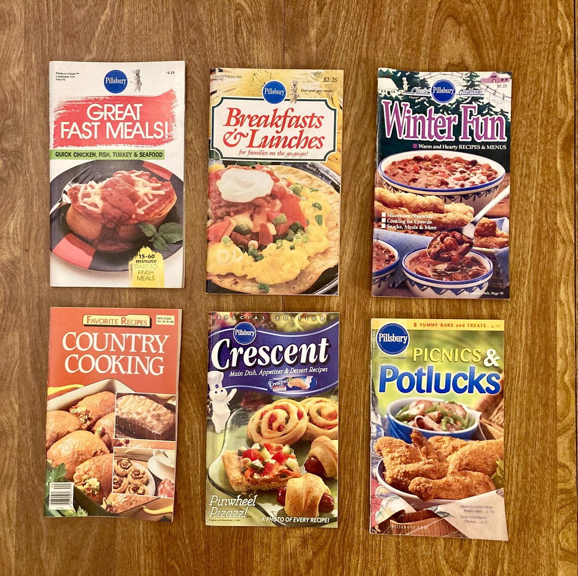 Vintage Cookbooks, Betty Crocker Cookbooks, Pillsbury Cookbooks, 1980s ...