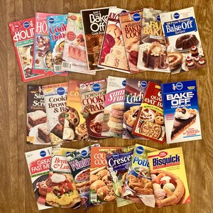 Vintage Cookbooks, Betty Crocker Cookbooks, Pillsbury Cookbooks, 1980s ...