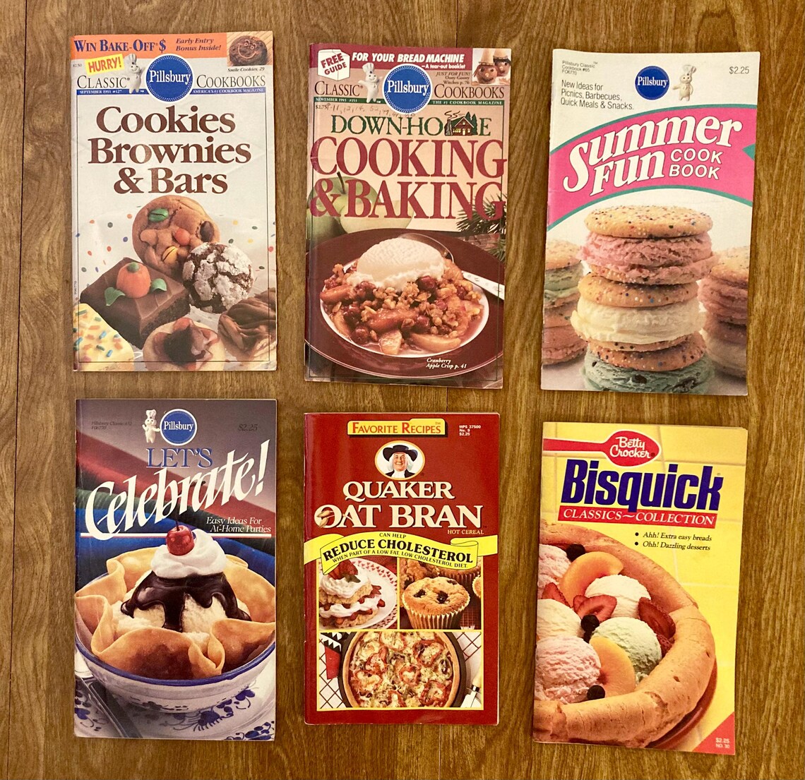 Vintage Cookbooks, Betty Crocker Cookbooks, Pillsbury Cookbooks, 1980s ...