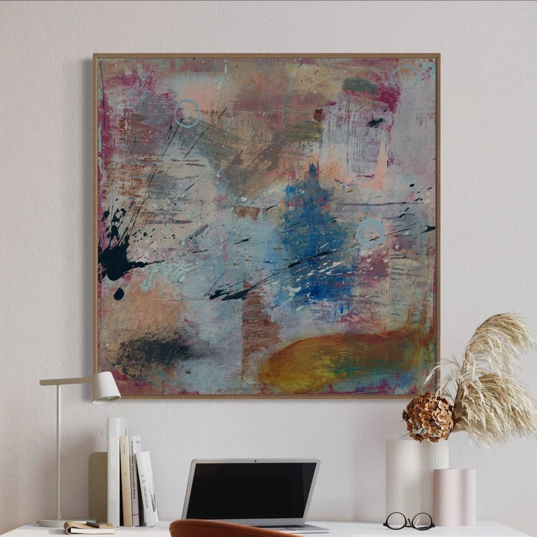 Abstract News Poster - Etsy