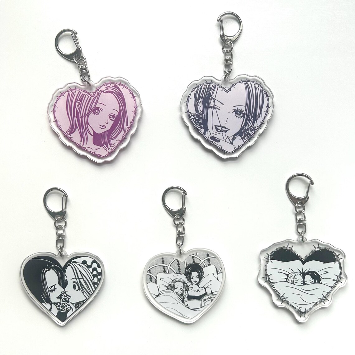 NANA Acrylic Keychain, NANA Double Side Keychain, Nana Osaki, Nobuo ...