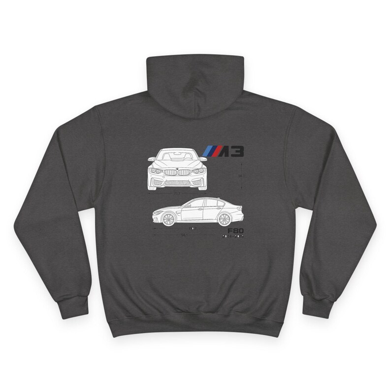 Bimmer Aesthetic Hoodie - Cool Car Enthusiast Sweatshirt, Auto Lover ...