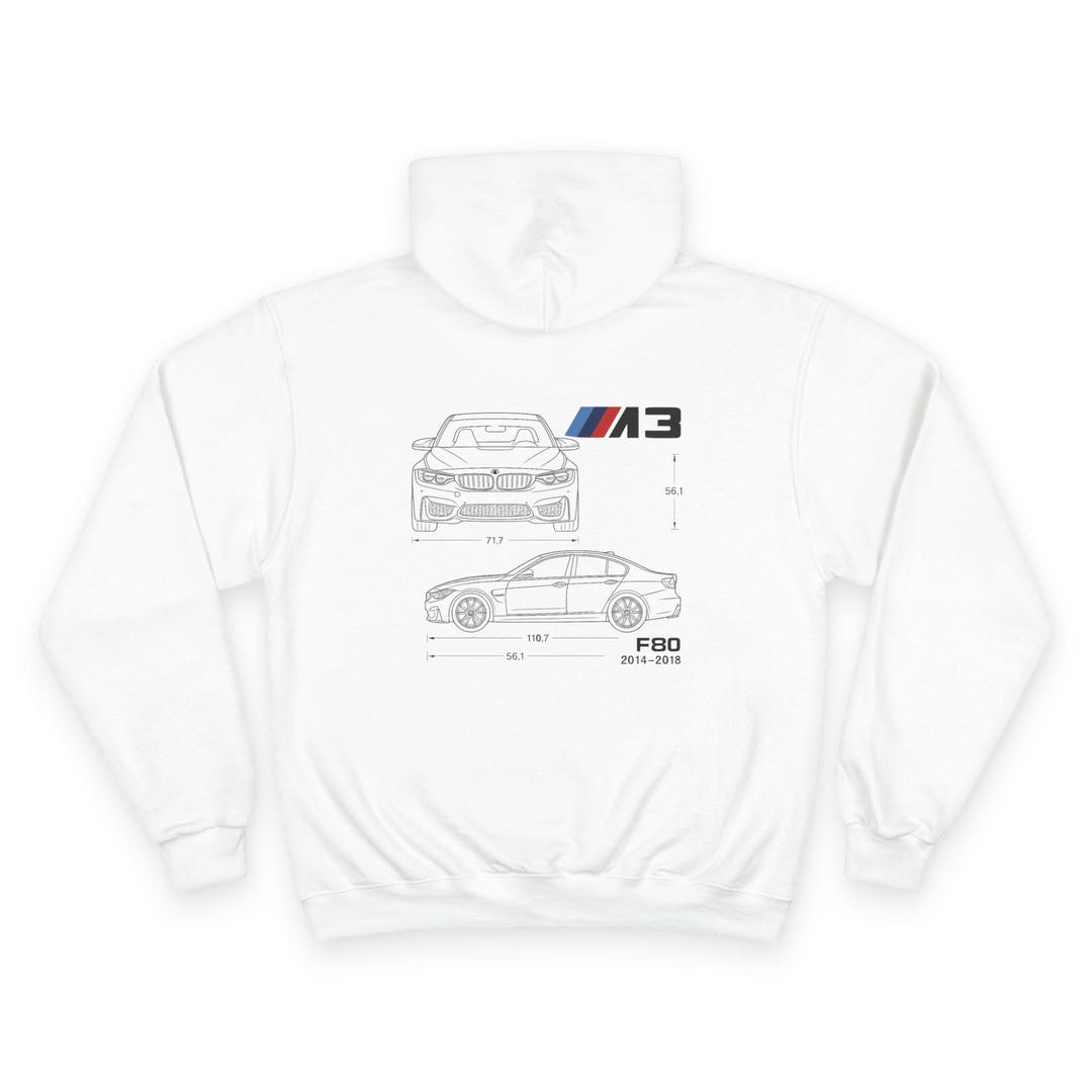 Bimmer Aesthetic Hoodie - Cool Car Enthusiast Sweatshirt, Auto Lover ...
