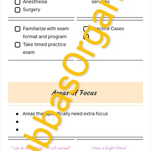 CPC Exam Study Checklist - Etsy