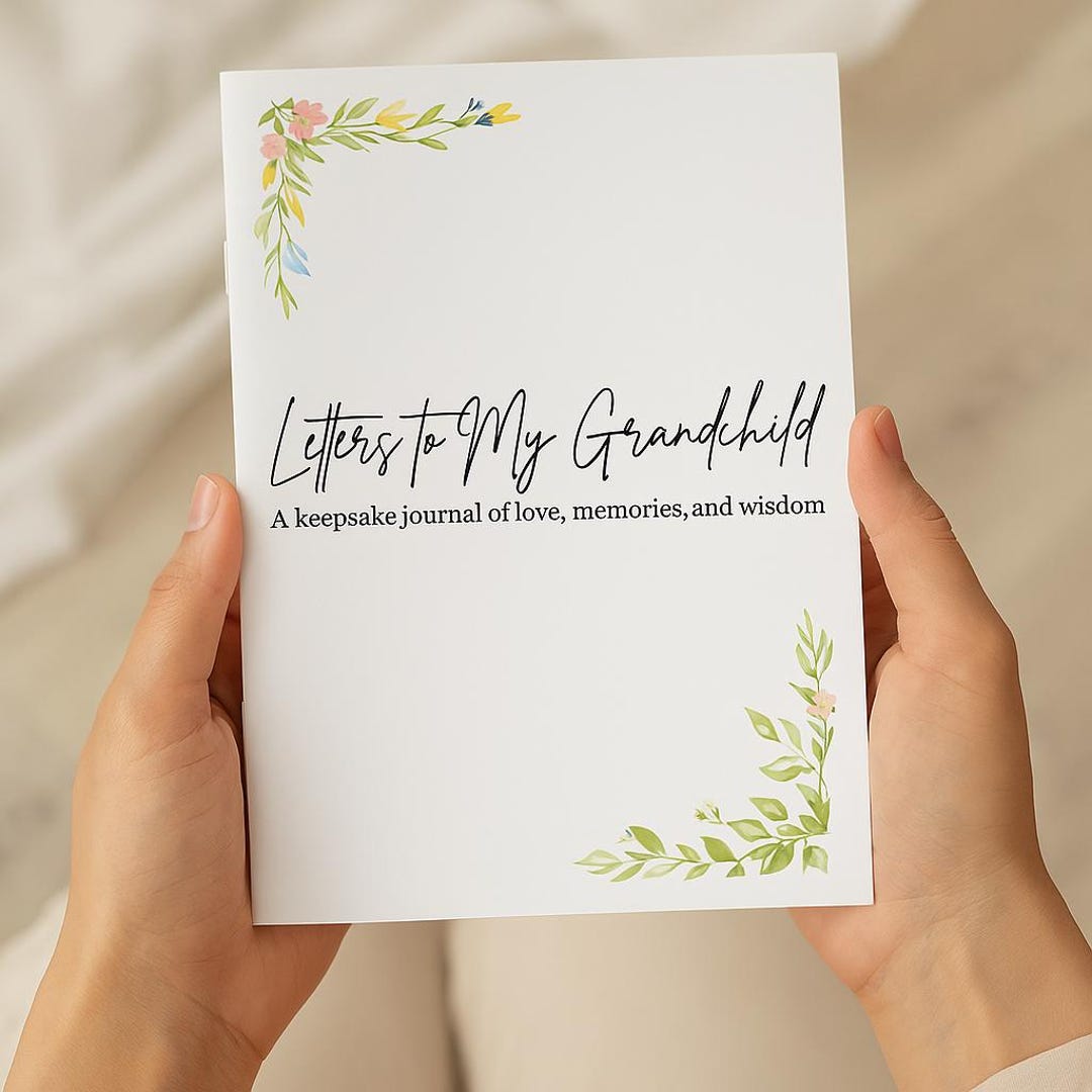 Letters to My Grandchild: Printable Memory Journal - Grandparent ...