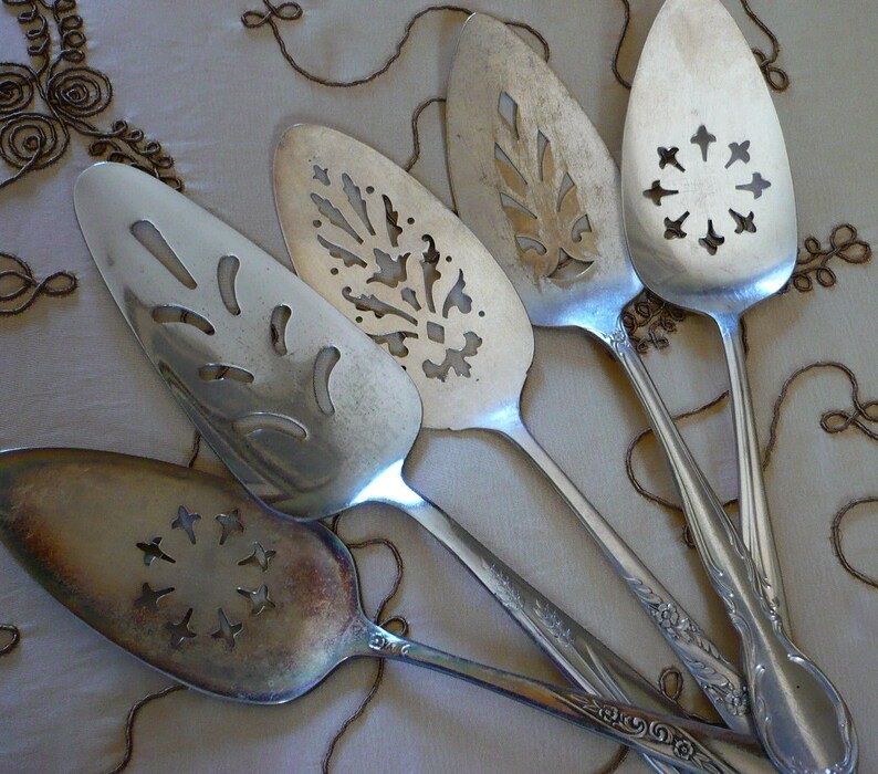 Vintage Cake Server Hand Stamped CUSTOMIZE Your Own - Etsy