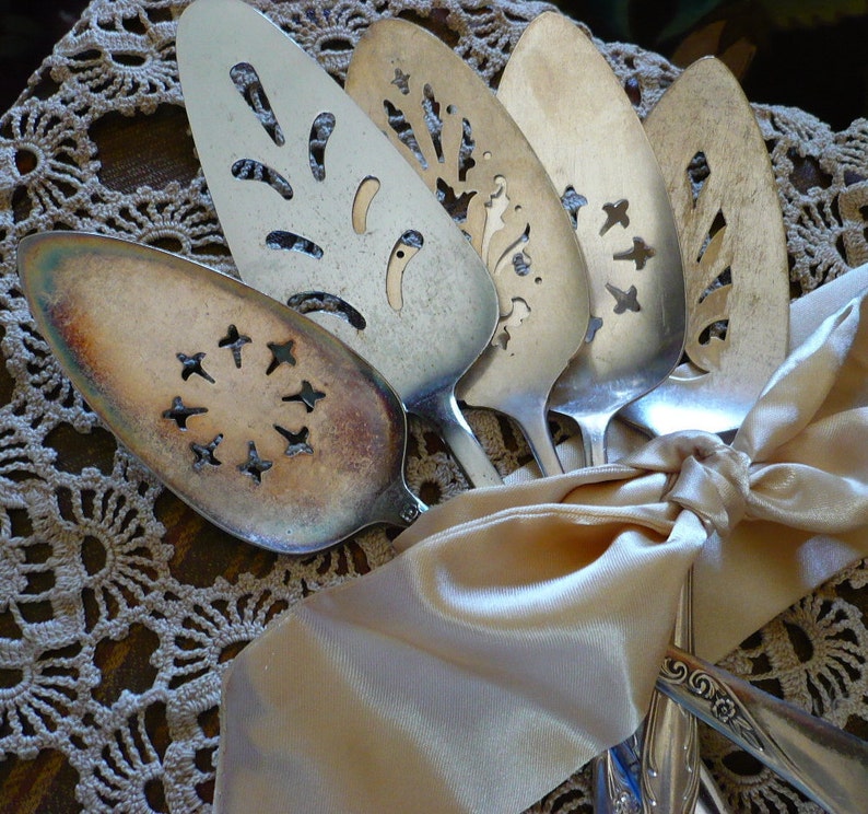 Vintage Cake Server Hand Stamped CUSTOMIZE Your Own - Etsy