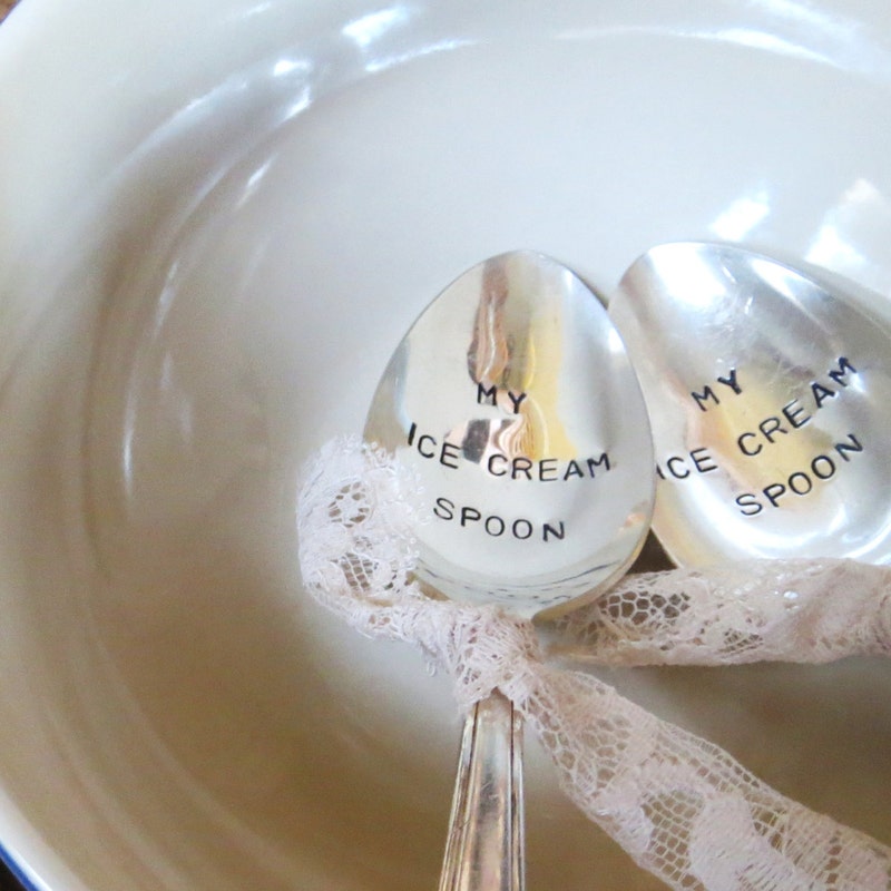 Stamped Spoons - Etsy