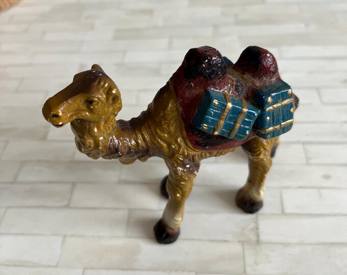 Vintage Nativity Camel Painted Camel, Vintage Camel for Nativity Scene ...