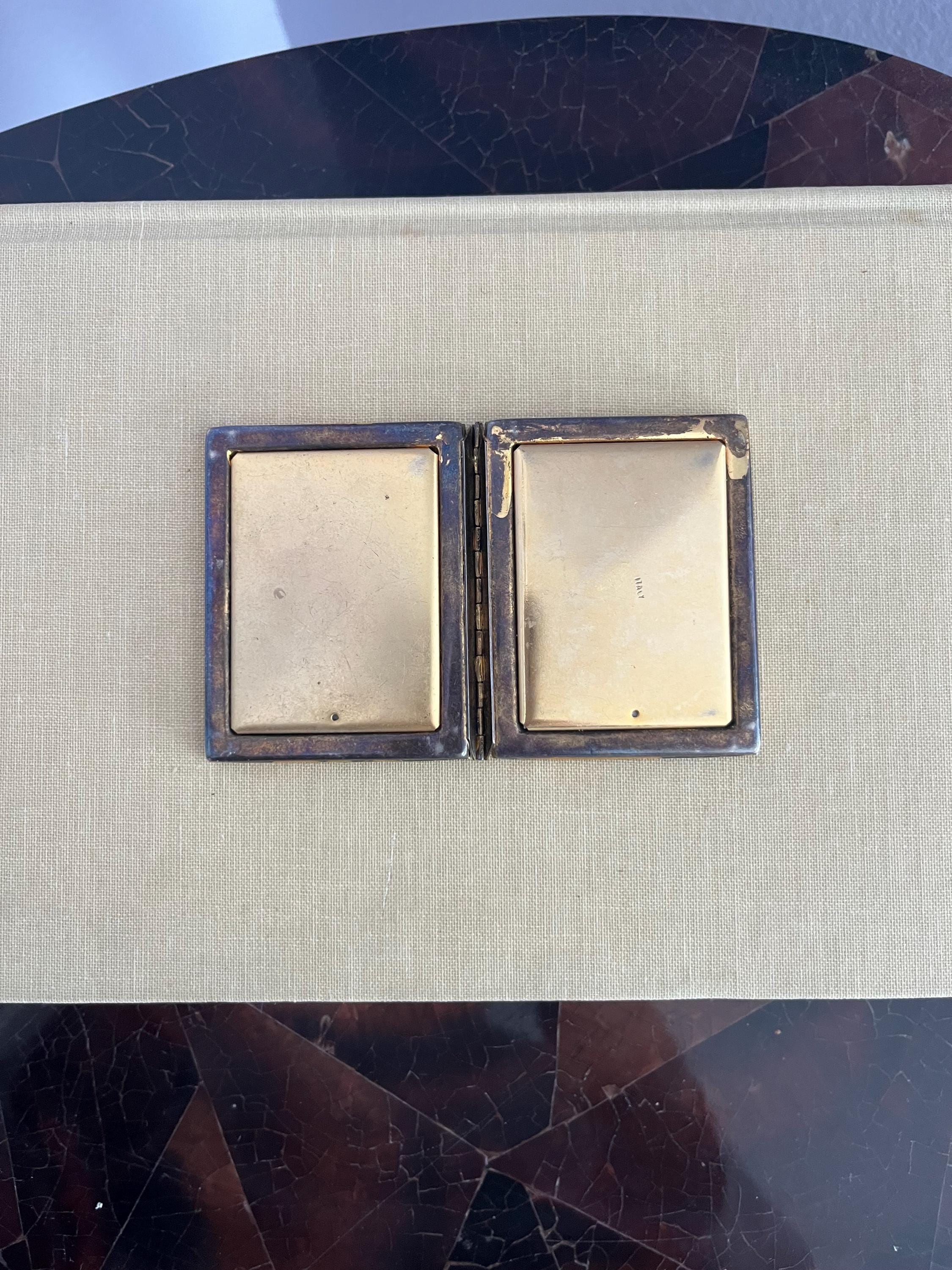 Italian Micro Mosaic Double Folding Frame,miniature Picture Frame - Etsy