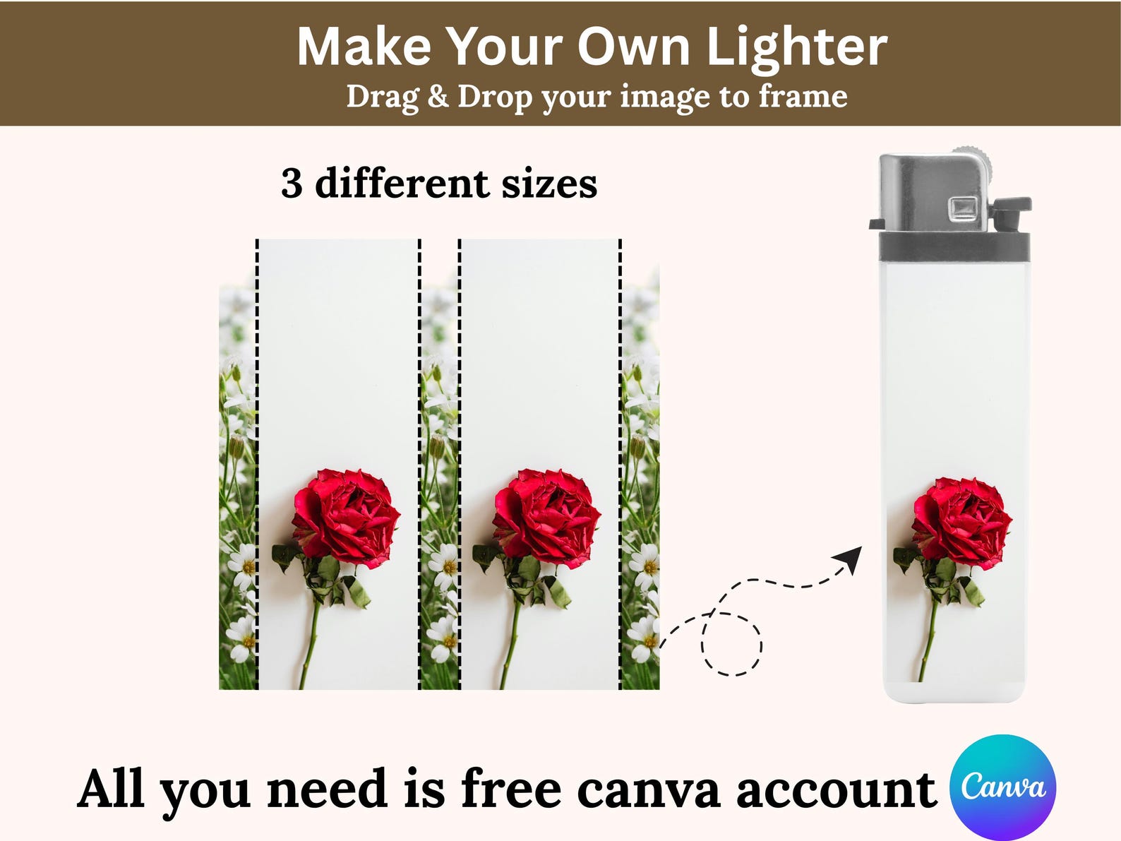 Lighter Wrap Canva Template, Sublimation Design (digital Download) - Etsy