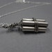 Dynamite Necklace- TNT Silver Pendant- Demolition Expert- PMC Fine ...