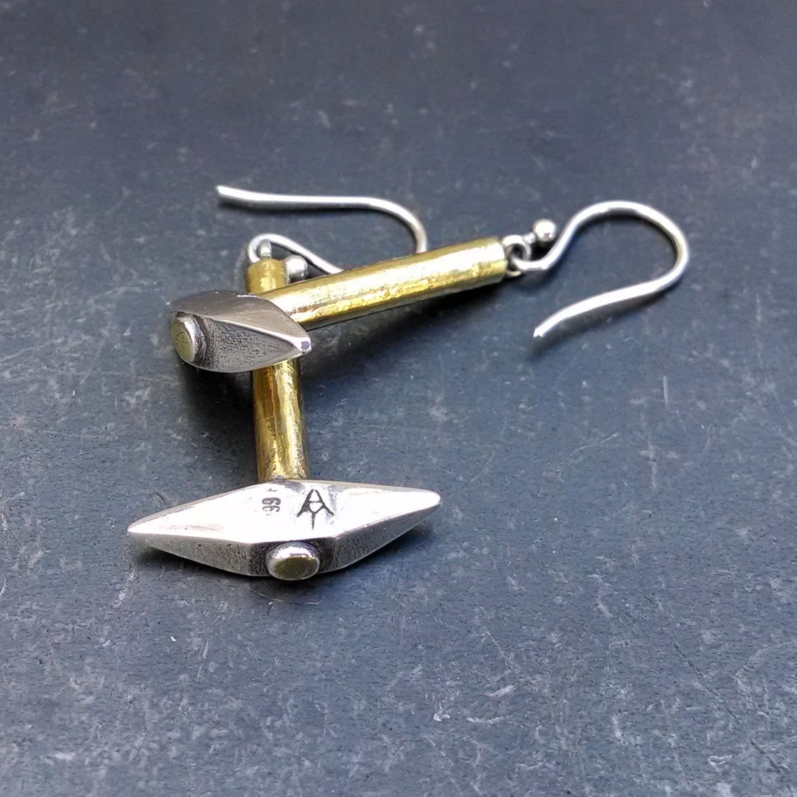 Pickaxe Earrings Archaeologist Gift Coal Miner Jewelry Fine | Etsy