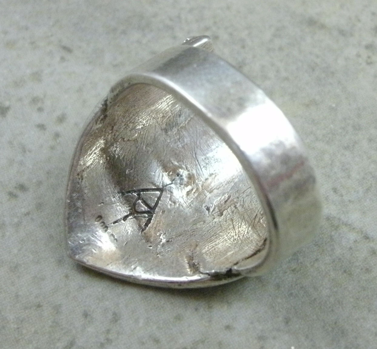 Circuit Board Shield Ring in Fine Silver Cyberpunk Ring - Etsy