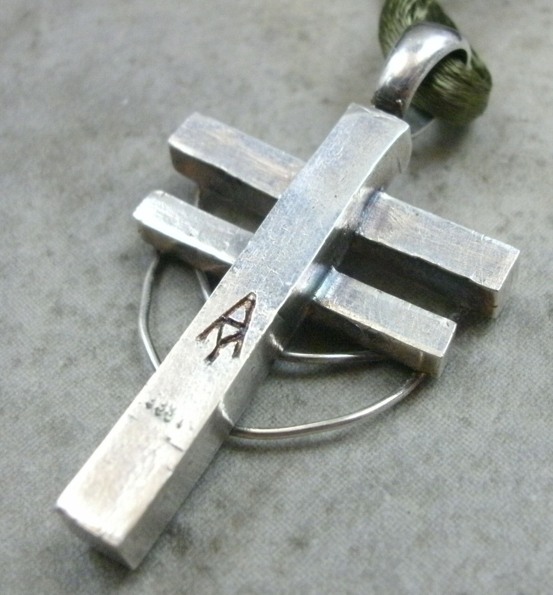 Power Line Necklace- Fine Silver Pendant- Utility Linemen- Utility Pole ...