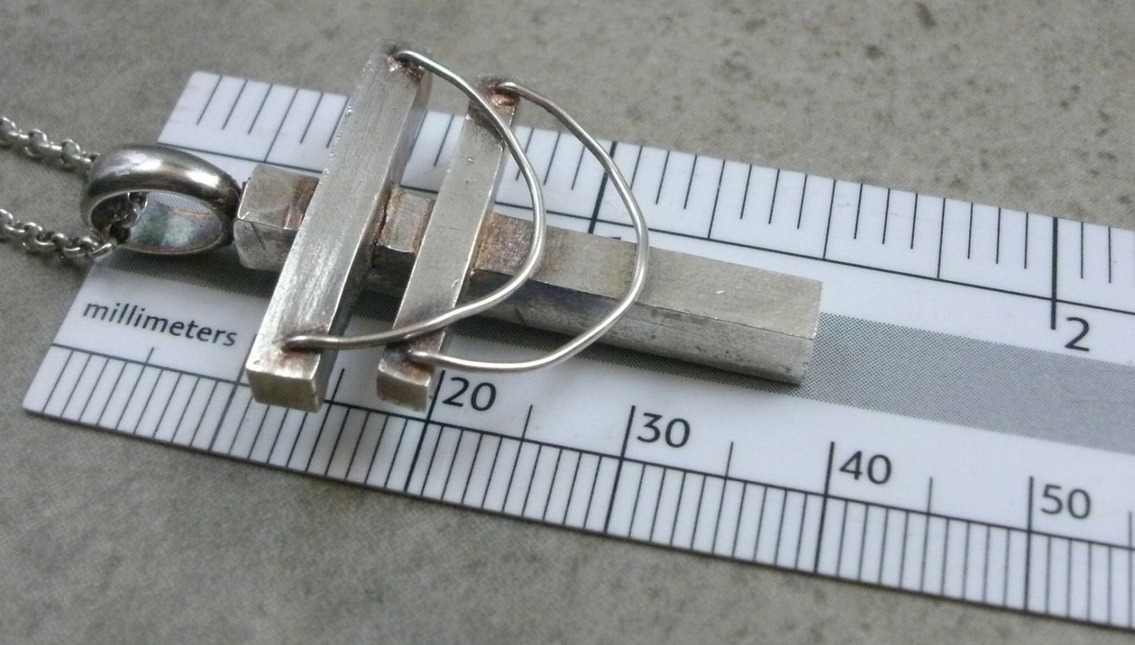Power Line Necklace- Fine Silver Pendant- Utility Linemen- Utility Pole ...