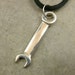Wrench Pendant Sterling Silver Necklace- Tool Jewelry- Industrial ...