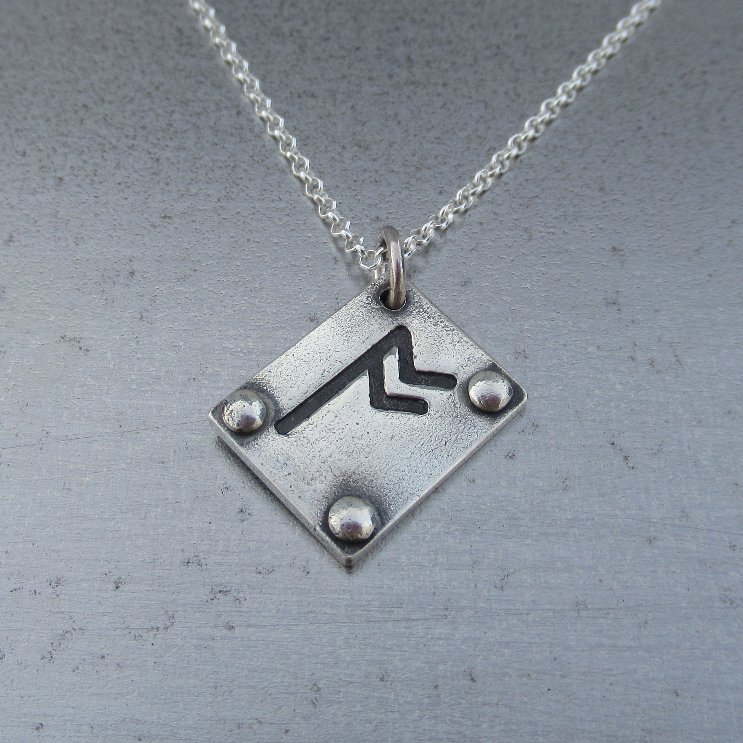 Silver Rune Necklace- Norse Viking Jewelry- Personalized Gift- Runic ...