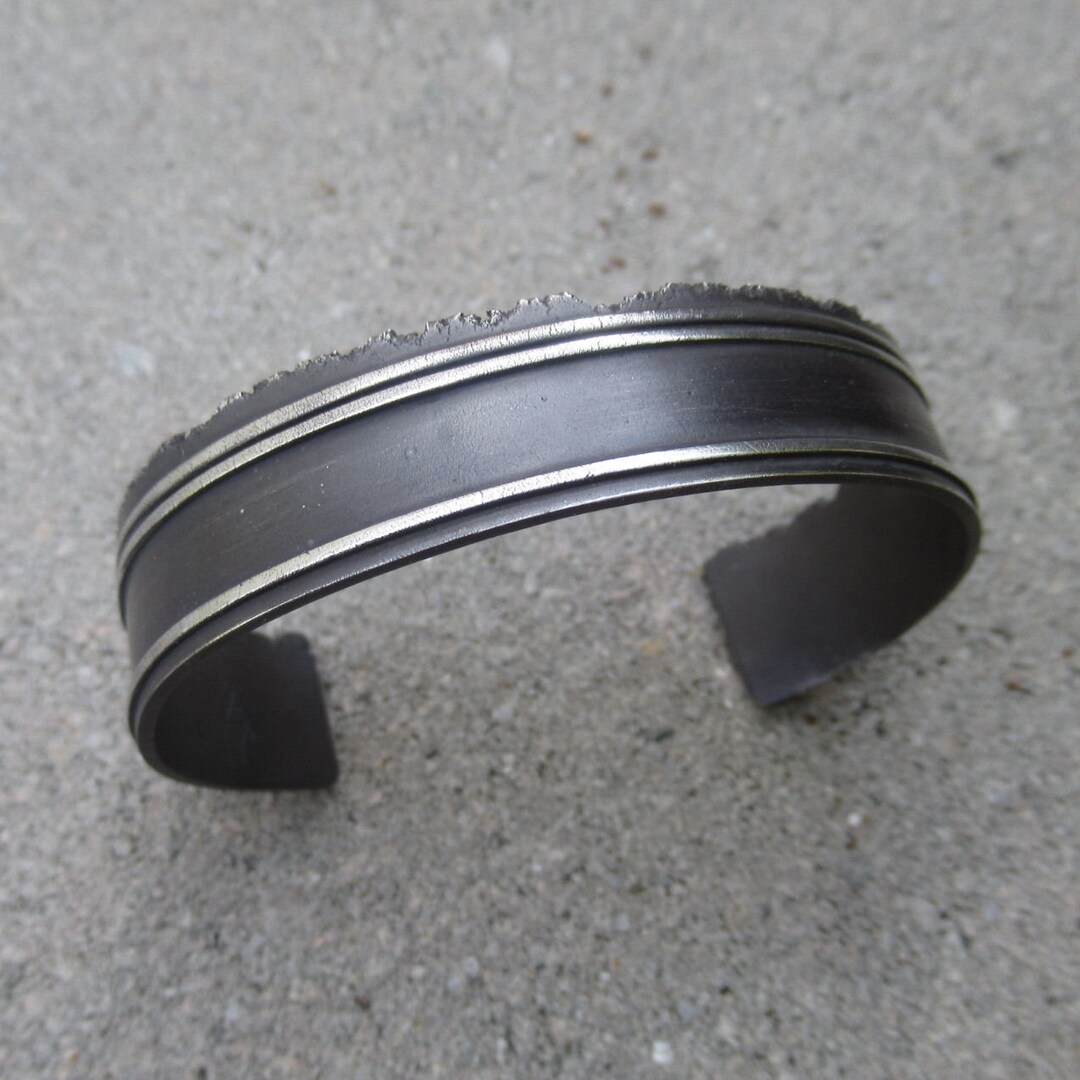 Sterling Silver Cuff Bracelet- Automotive Jewelry- Drivers License ...