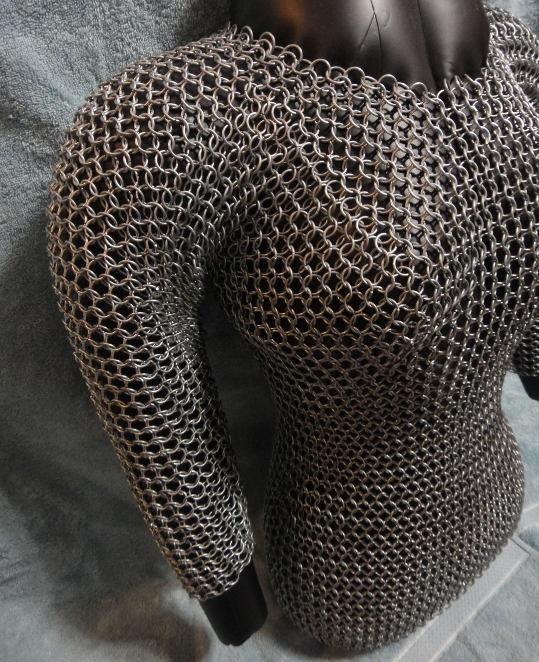 Custom Fitted Chainmaille Shirt- Women's Chainmaille Shirt- LARP ...