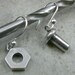 Nuts & Bolts Earrings in Sterling Silver Industrial Jewelry Dangle ...