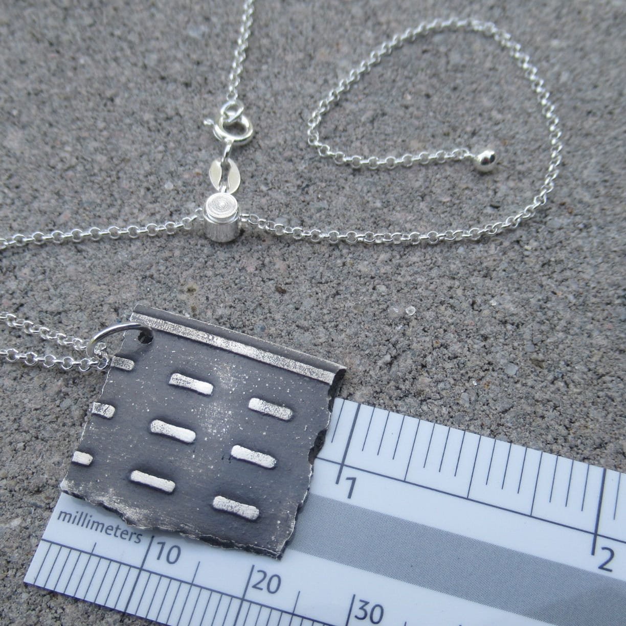 Automotive Jewelry Sterling Silver Drivers License Necklace - Etsy Norway