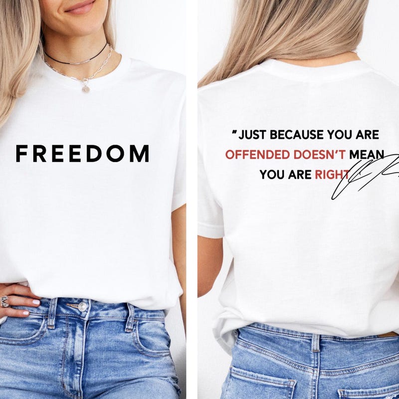 Charlie Kirk Tshirts - Etsy