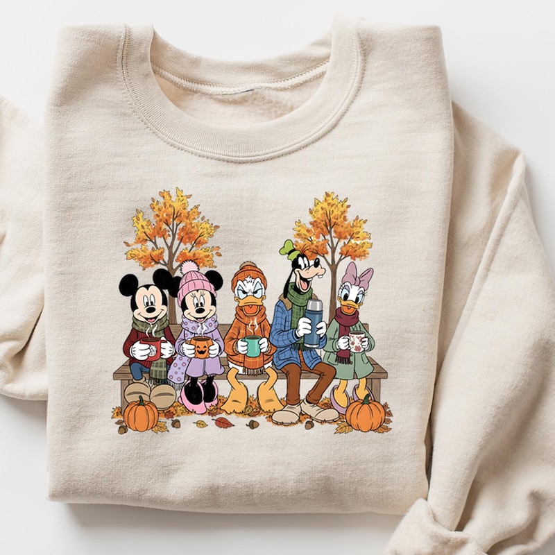 Fall Disneyland Sweatshirts - Etsy