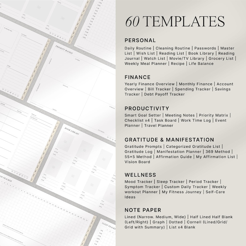 2025-2026 Digital Student Planner for Goodnotes, Ipad, Tablet (fully ...