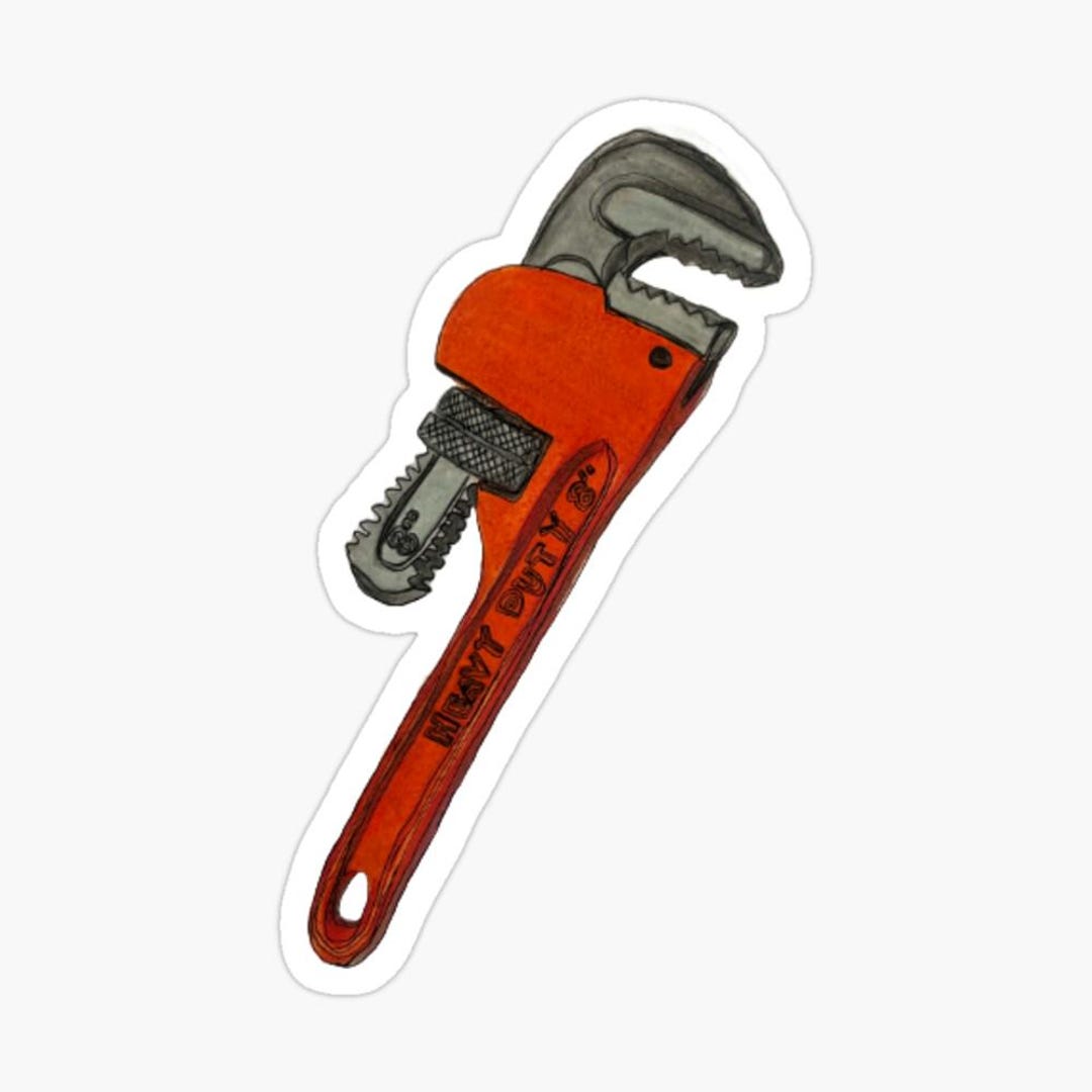 Wrench Sticker - Etsy
