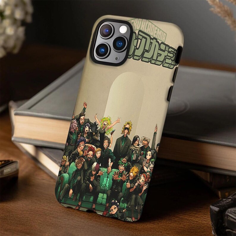 My Hero Academia Phone Case, Class 1A Anime Manga Cover - Etsy