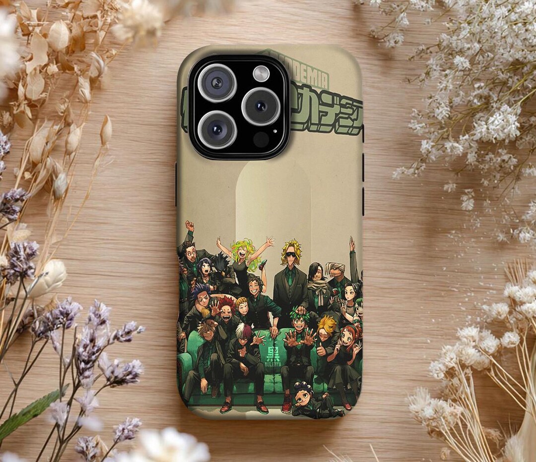 My Hero Academia Phone Case, Class 1A Anime Manga Cover - Etsy
